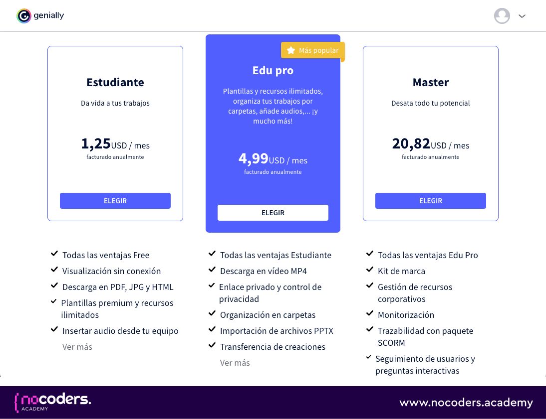 ¿Qué es Genially? Crea Presentaciones Interactivas — Nocoders.academy